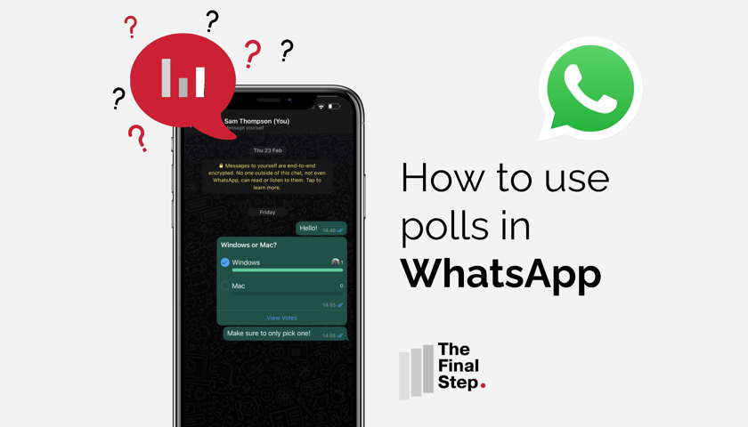 How to use polls in WhatsApp